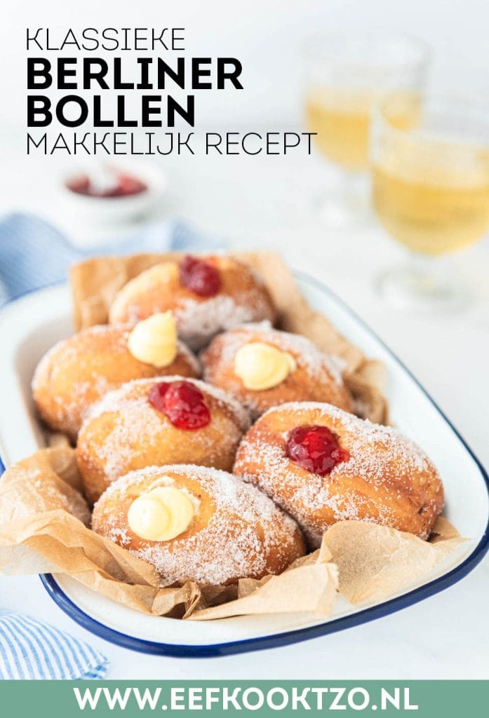 Berliner bollen recept | Eef Kookt Zo