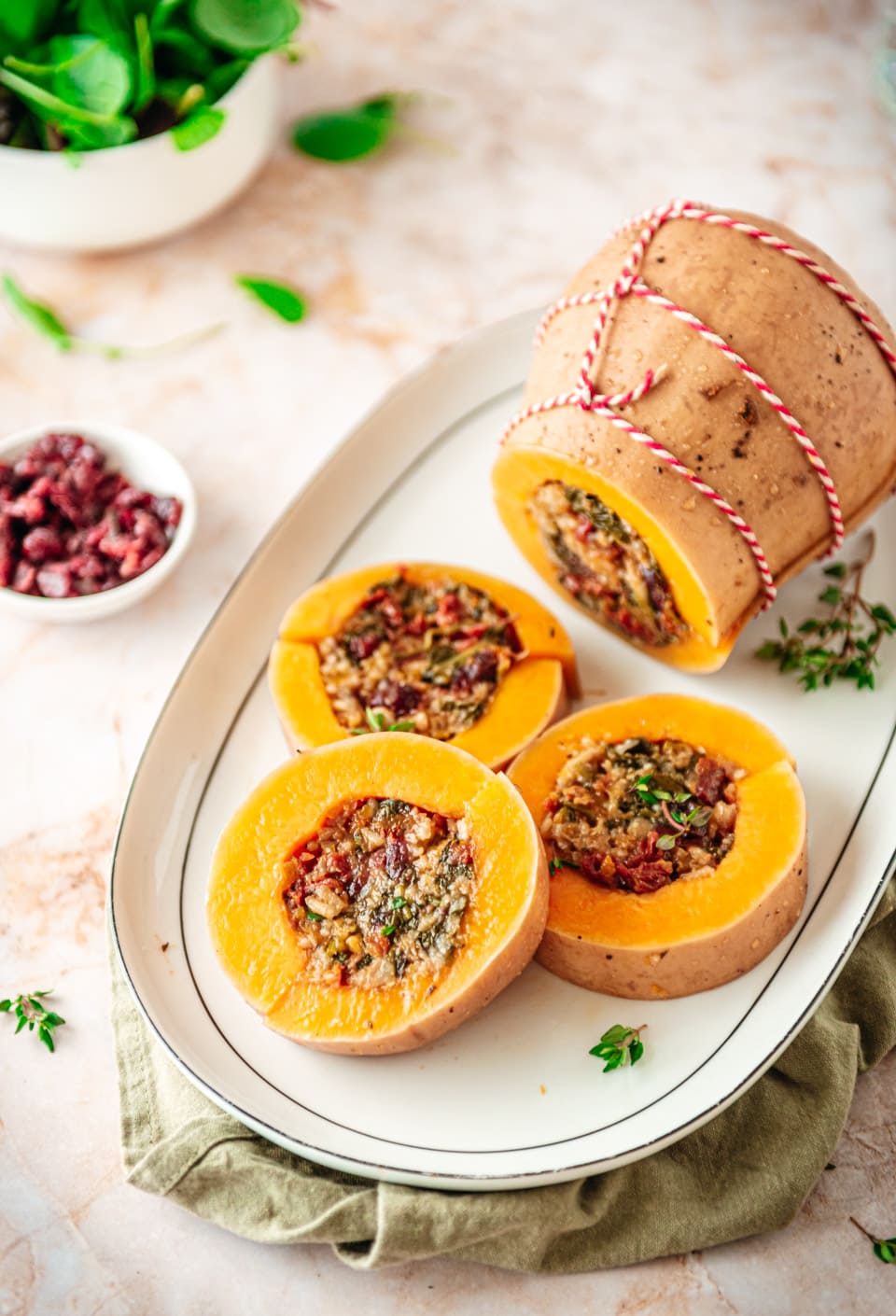 Gevulde pompoen (vegetarisch hoofdgerecht) | Eef Kookt Zo