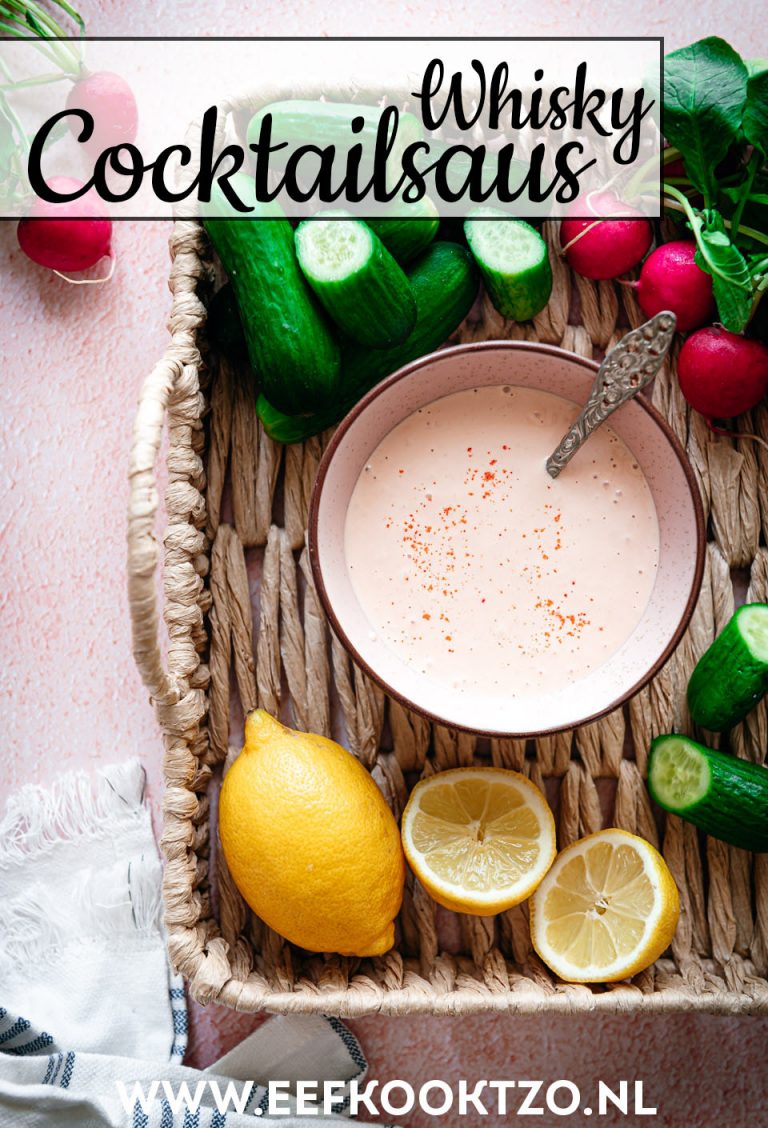 Cocktailsaus zelf maken | Eef Kookt Zo