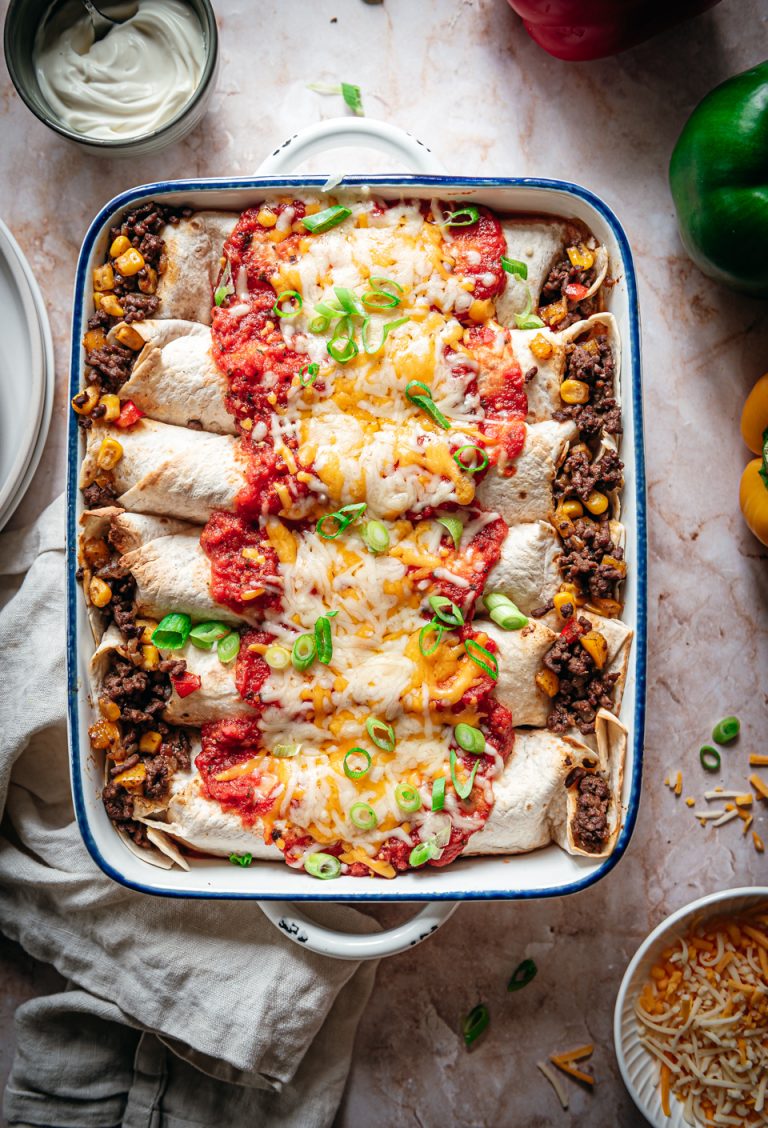 Enchiladas met gehakt | Eef Kookt Zo