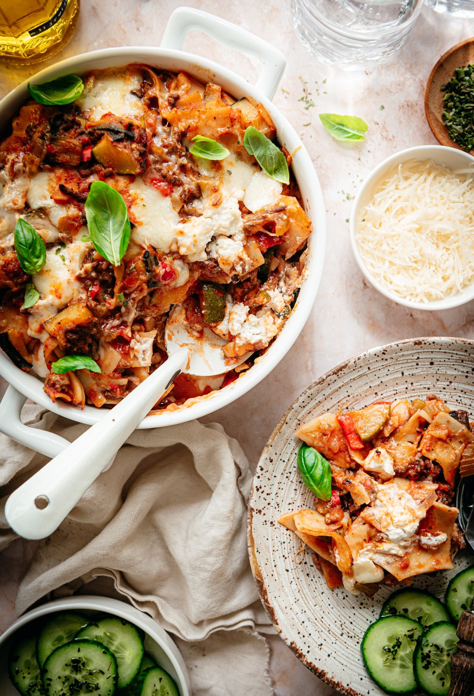 Lasagnette - zonder pakje | Eef Kookt Zo