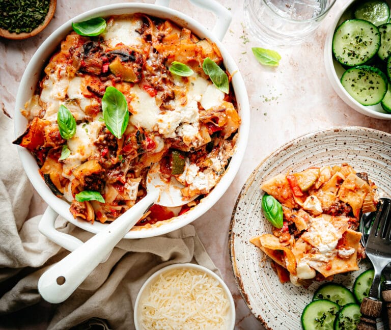 Lasagnette - zonder pakje | Eef Kookt Zo