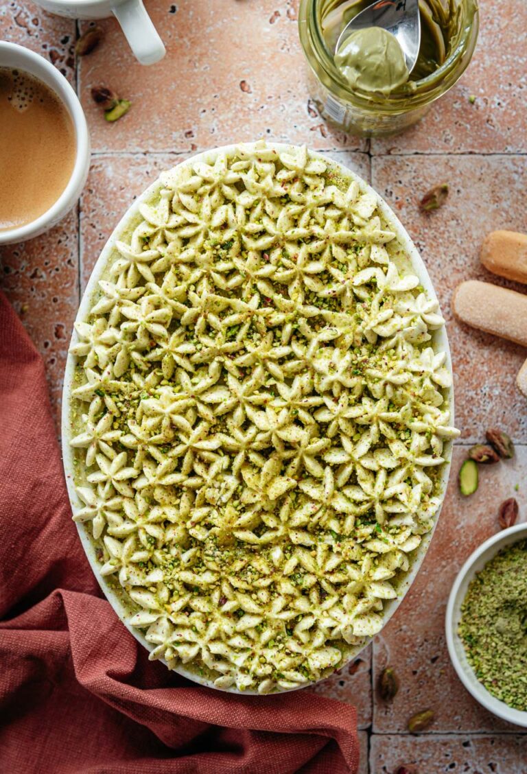 Pistache tiramisu | Eef Kookt Zo