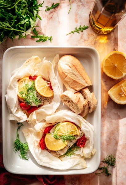 Vispakketjes uit de oven | Eef Kookt Zo