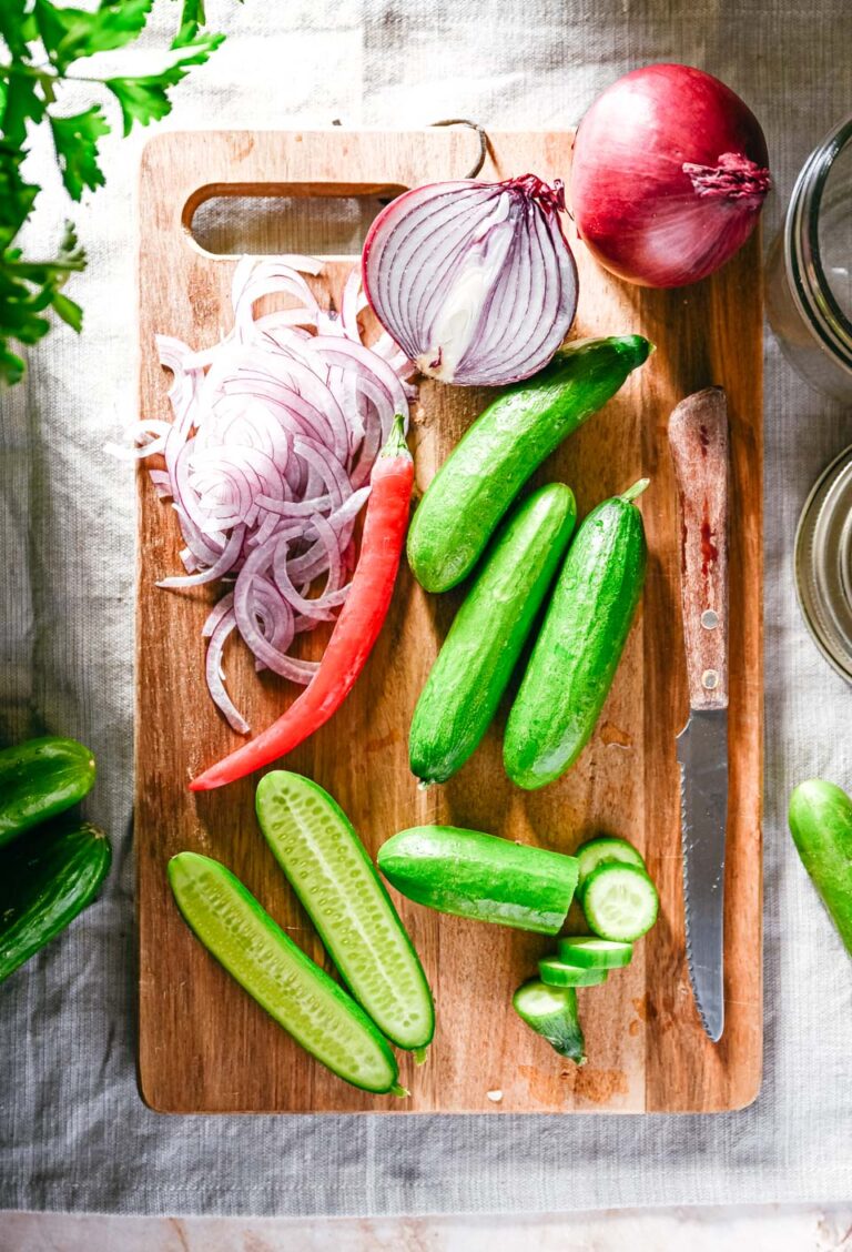 Zoetzure komkommer | Eef Kookt Zo