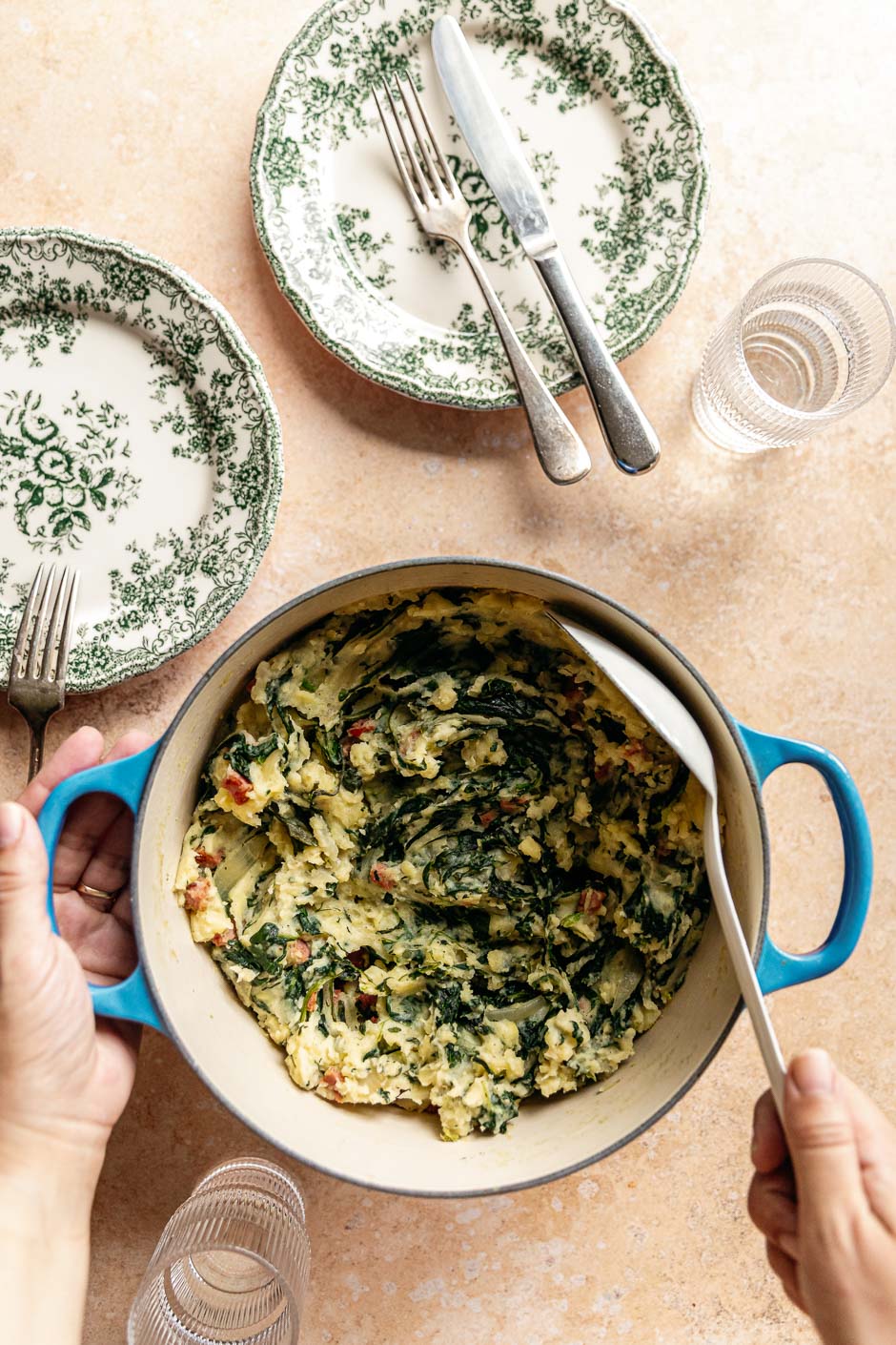 Spinaziestamppot | Eef Kookt Zo