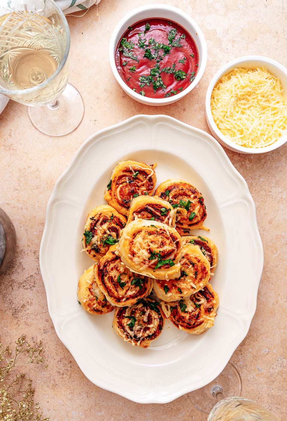 Pizza rolletjes | Eef Kookt Zo