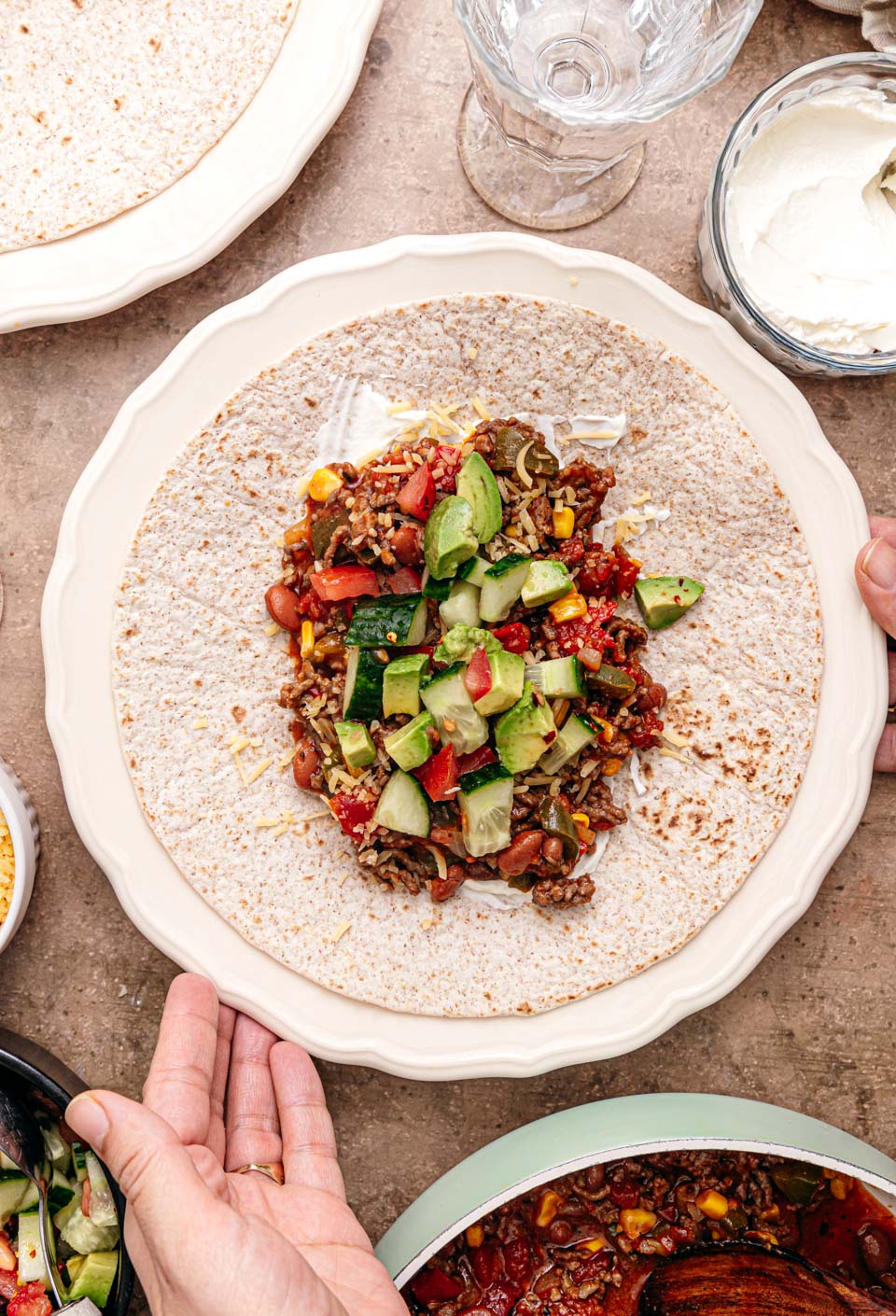 Wraps met gehakt | Eef Kookt Zo