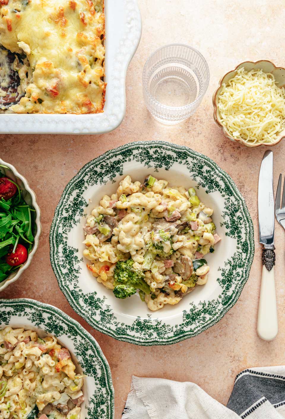 Macaroni met ham en kaas | Eef Kookt Zo