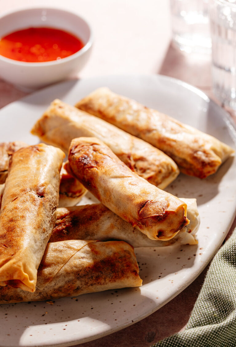 Loempia maken in de airfryer (de LEKKERSTE) | Eef Kookt Zo